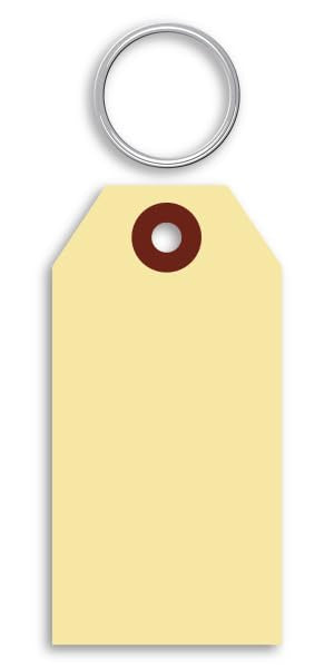Manila Key Tags with Rings - Heavy Duty Key ID & Inventory Labels ...