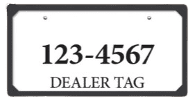 Dealer Number plate – Microtec
